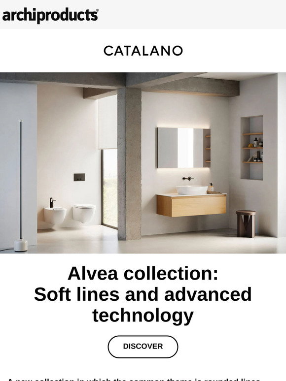 Archiproducts: Alvea bathroom collection by Catalano: soft lines and ...
