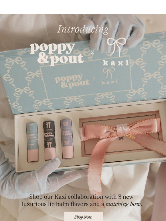 Poppy & Pout: Kaxi x Poppy & Pout is here 🎀🪞🩰 | Milled