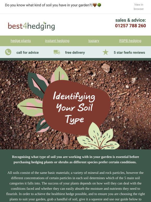 Best4hedging: How to identify your soil type !🌿🤎 | Milled