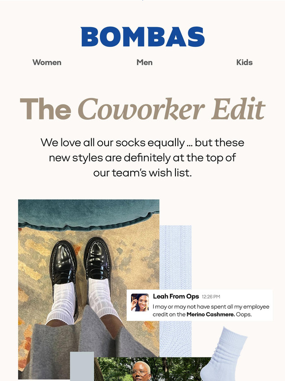 Bombas Email Newsletters: Shop Sales, Discounts, and Coupon Codes