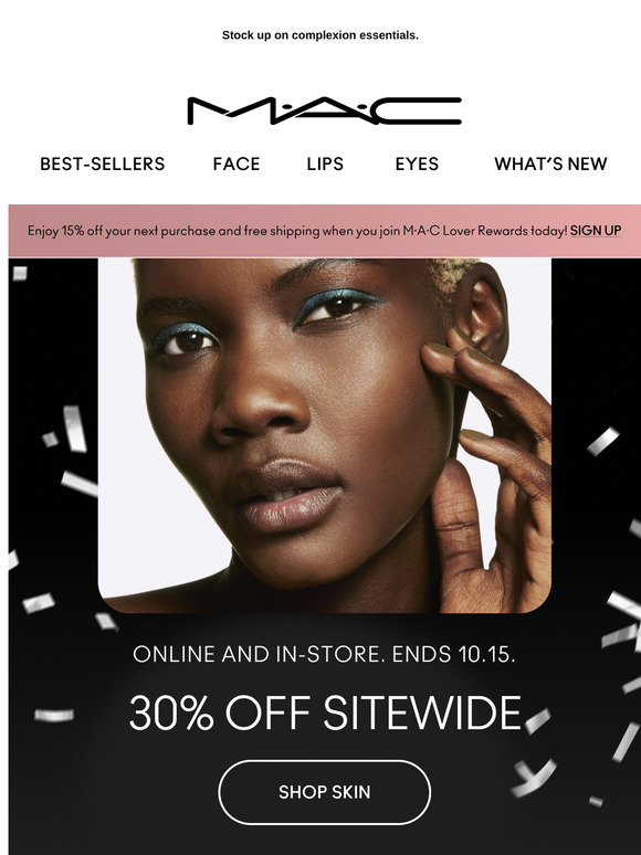 MAC Email Newsletters: Shop Sales, Discounts, and Coupon Codes