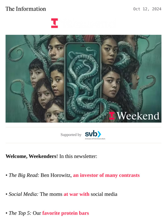 The Information: Weekend: Who Will Save the Kids From Bad Tech? | Milled