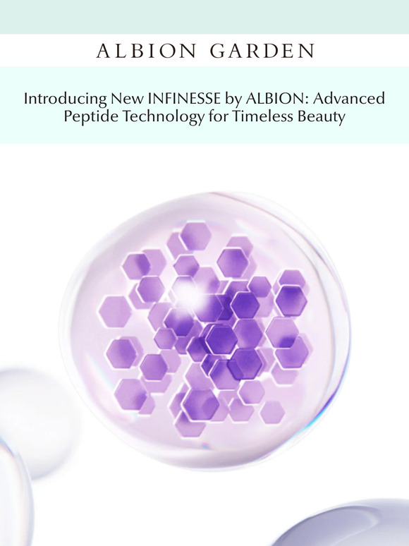 Albion: Introducing New INFINESSE by ALBION: Advanced Peptide ...