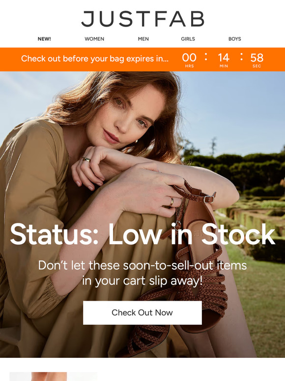 JustFab Email Newsletters: Shop Sales, Discounts, and Coupon Codes