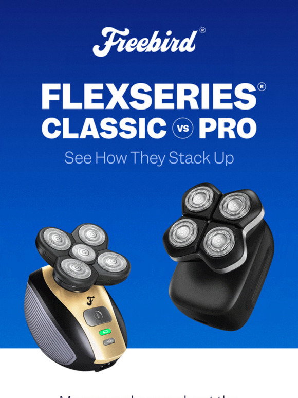 Freedom Grooming: FlexSeries Classic vs Pro - See how they stack up ...