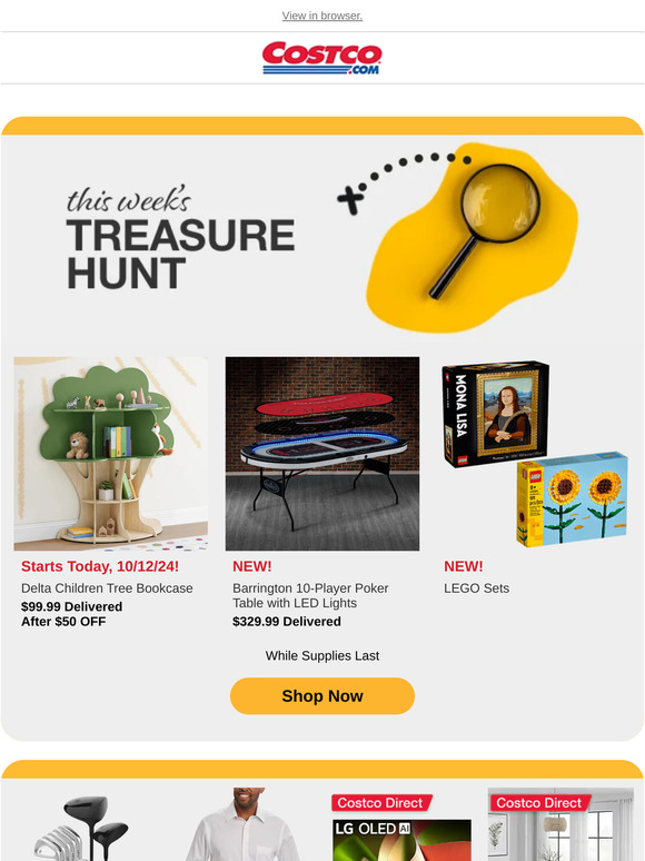 Costco: Check Out This Week's Treasure Hunt! | Milled