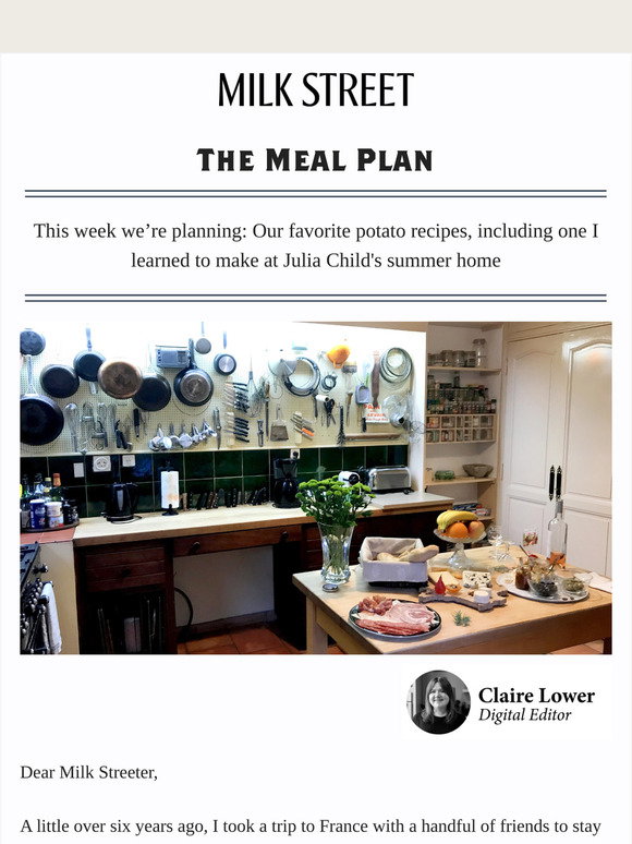 Milk Street Kitchen: The potatoes I made in Julia Child’s kitchen | Milled