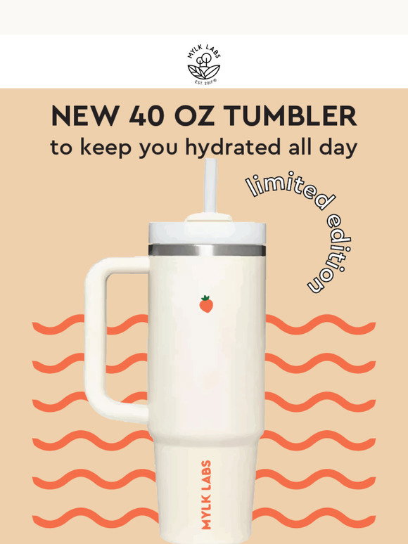 Mylk Labs: Stay hydrated with our NEW tumblers! | Milled