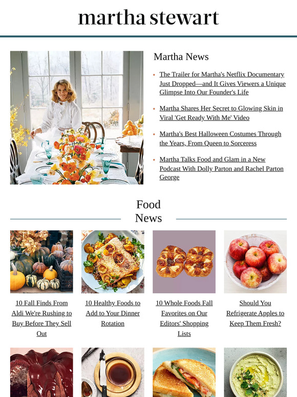 Martha Stewart: The Trailer for Martha's Netflix Documentary Just ...