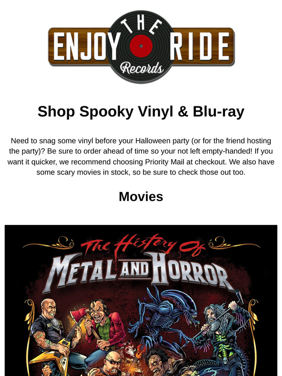 Enjoy The Ride Records: 👻 Let's Get Spooky! Lots of Haunting & Creepy ...