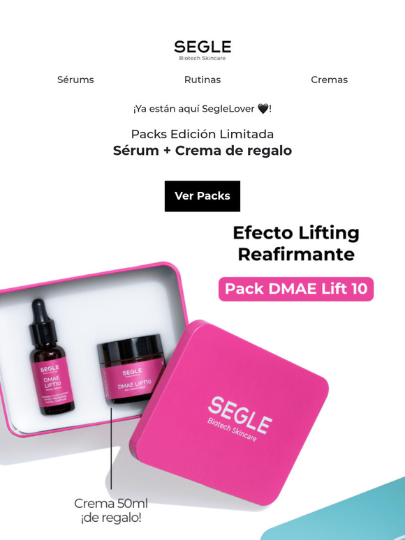 SERUMS SEGLE CLINICAL: ¡LLEGARON! 🖤 Packs Sérum + Crema | Milled