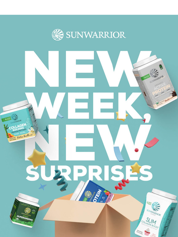 Sunwarrior: 🎊 New Week = New Surprises for You 🎊 | Milled