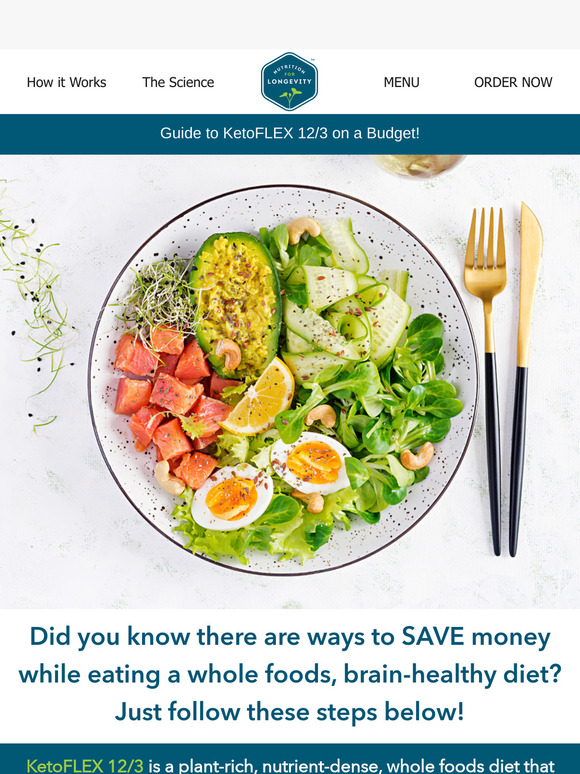 Nutrition for Longevity: Guide to KetoFLEX 12/3 on a budget! | Milled