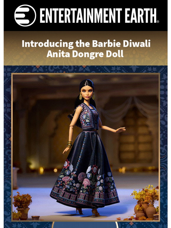 Entertainment Earth: Celebrate Diwali with the Barbie Anita Dongre Doll ...