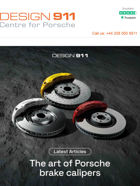 Design911 Porsche parts: 🚗 Evolution of Porsche 911 Brake Calipers ...