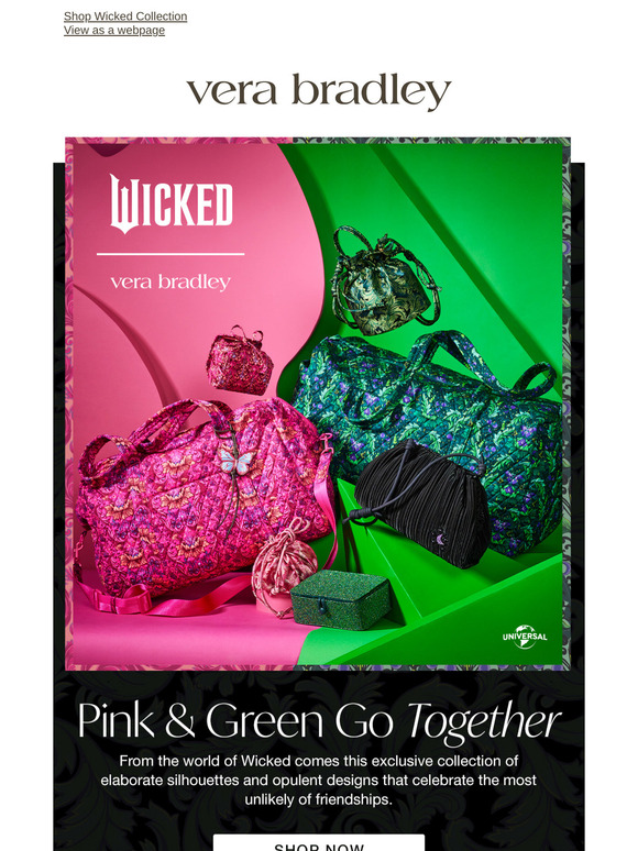 Vera Bradley: The Wicked Collection has arrived. | Milled