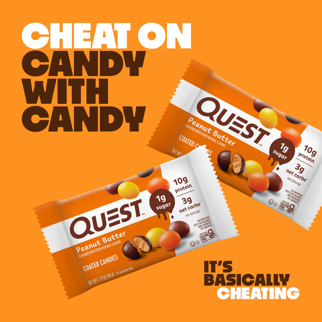 Quest Nutrition: New! 🥜 Peanut Butter Coated Candies Are Here | Milled