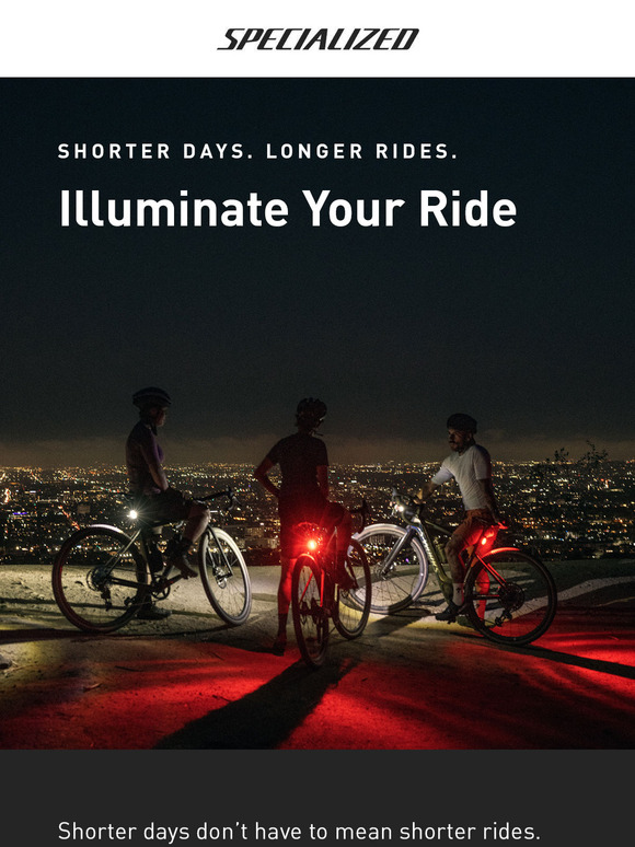 Specialized: Illuminate Your Ride - Shop Lights | Milled