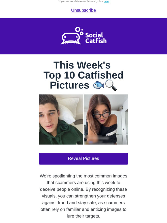 Social Catfish: 🚨 Top 10 Catfished Photos of the Week – Don’t Be Fooled ...