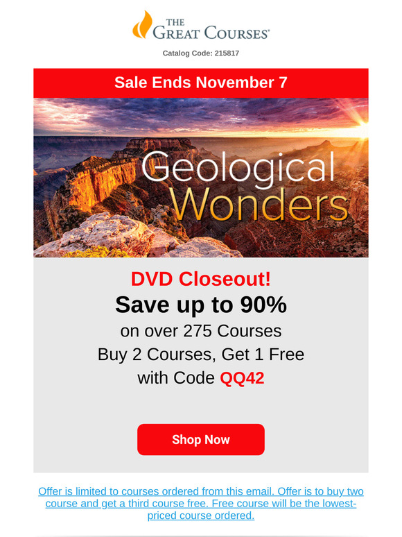 The Great Courses: Save Up to 90% + Buy 2 Courses, Get 1 FREE | Milled