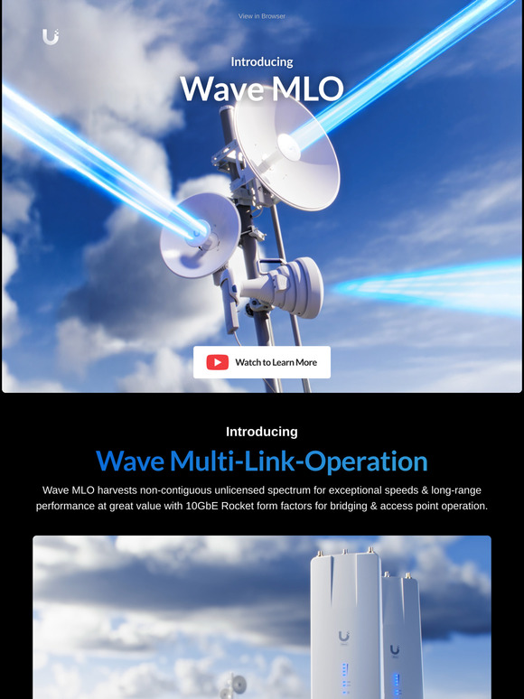 Ubiquiti: Introducing Wave MLO | Wave AP Gen2 | WaveFiber OLT & more from UISP 3.0 | Milled