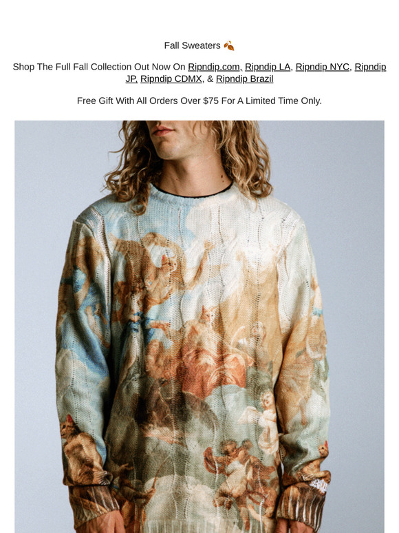 RIPNDIP: New Fall Sweaters 🍂 | Milled