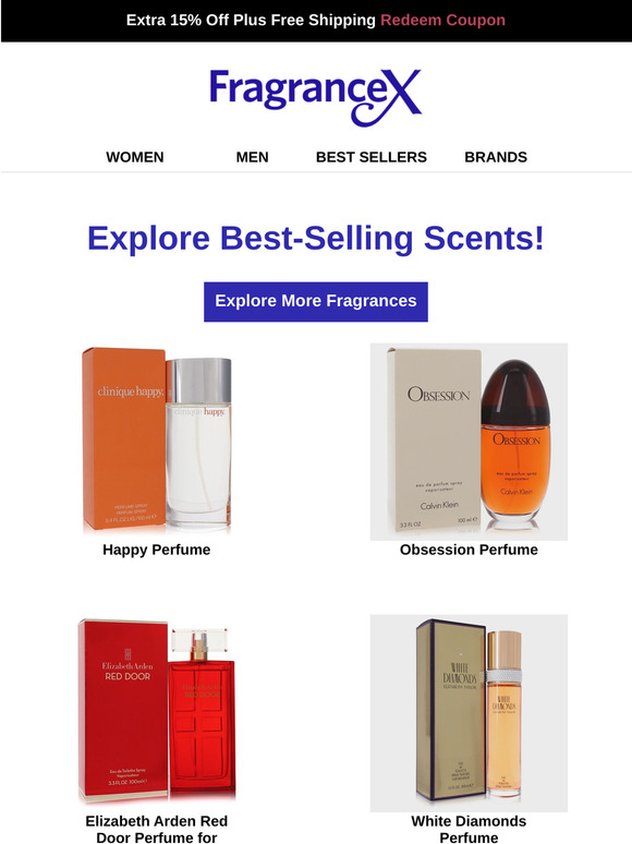 Fragrance X: Top Picks for Your Senses: Happy Perfume, Bright Crystal ...