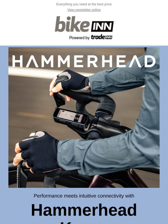 BikeInn: Hammerhead Karoo cycle computer, effortlessly bold | Milled