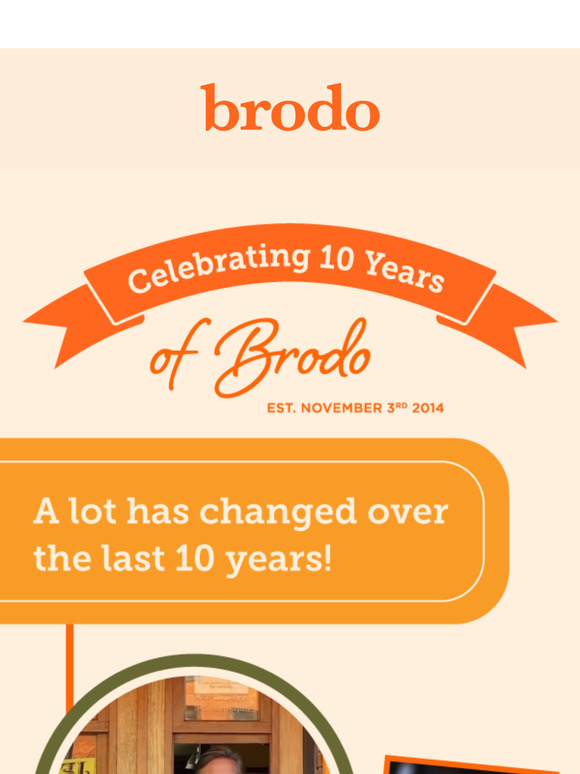 Brodo: Brodo Turns Ten: Packaging Edition | Milled