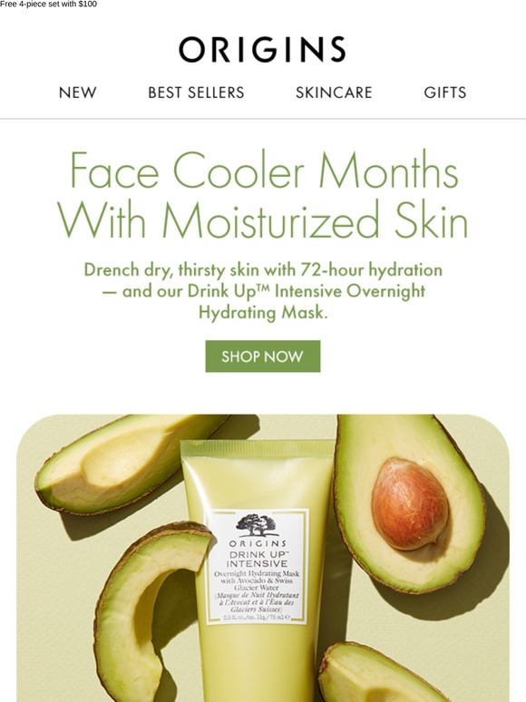 Origins: One-Step Hydration In A Multitasking Mask | Milled