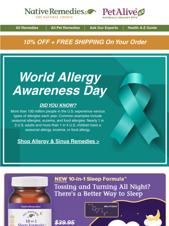 Native Remedies: Let's Talk Allergies | Milled