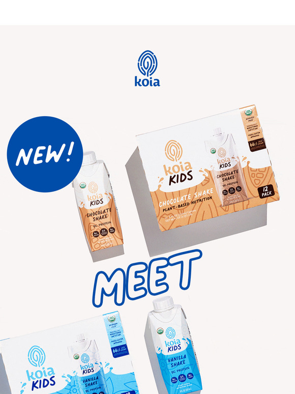 Koia: Koia Kids Is Here – Fuel Their Fun! | Milled