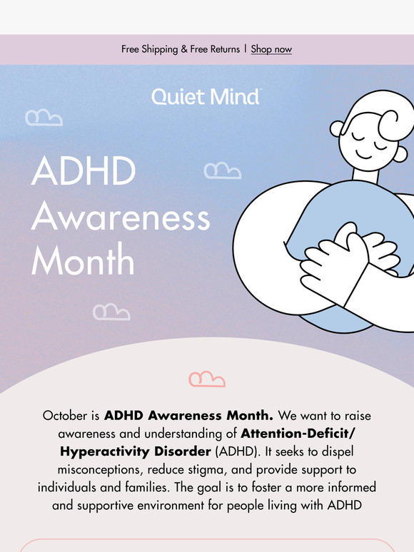 Quiet Mind: A Soothing Solution for ADHD ☁️ | Milled