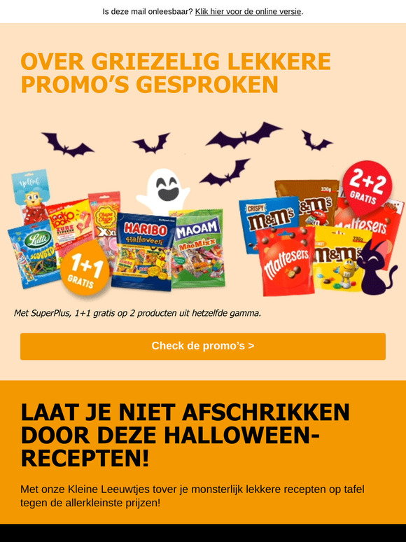 Delhaize: Halloweenplannen? | Milled