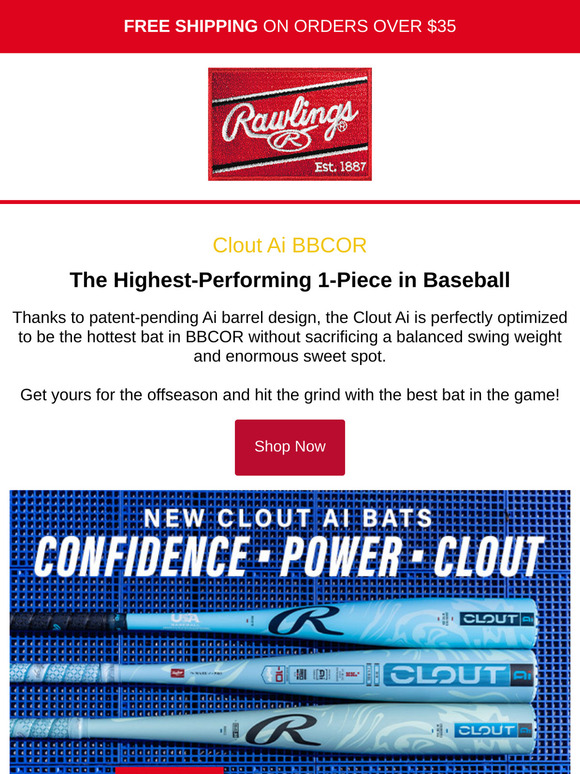 Rawlings: What Makes the Clout the Game's Hottest One-Piece? | Milled