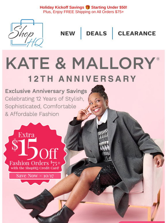 ShopHQ: 🎉 Celebrate 12 Years with Kate & Mallory! | Milled