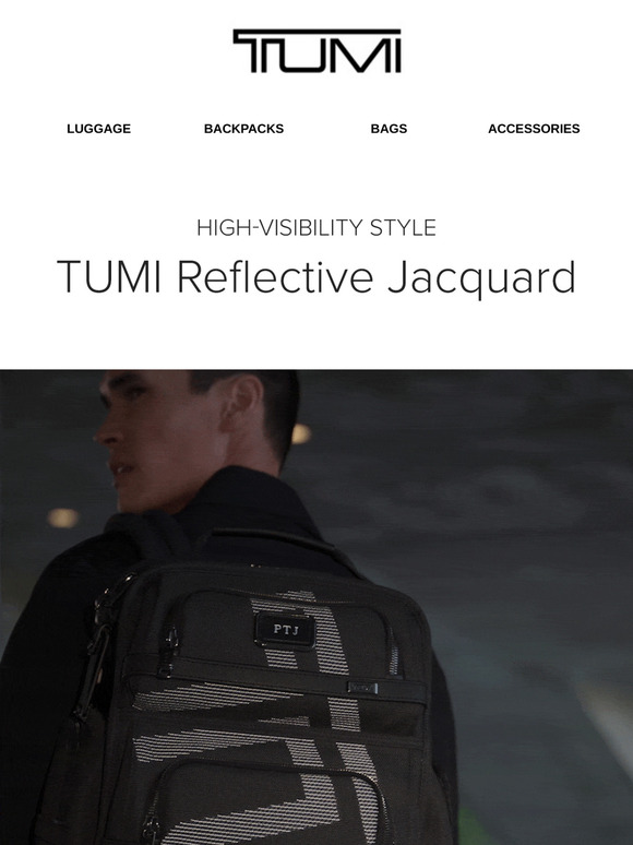 Tumi: TUMI Reflective Jacquard: The New Look of Alpha | Milled