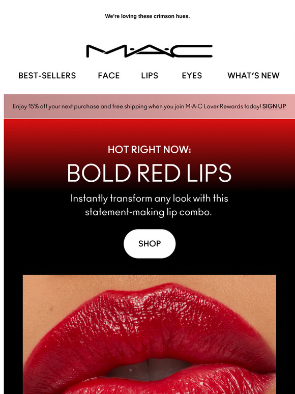 MAC Email Newsletters: Shop Sales, Discounts, and Coupon Codes