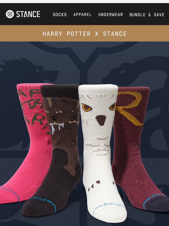 Stance: ⚡ Step into Hogwarts: Harry Potter x Stance | Milled