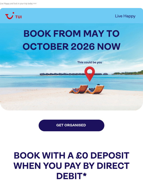 TUI: Summer 2026 holidays have landed 🥳 | Milled