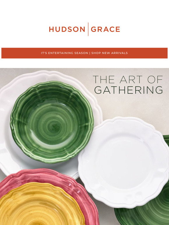 Hudson Grace: INTRODUCING: The Deruta Collection | Milled