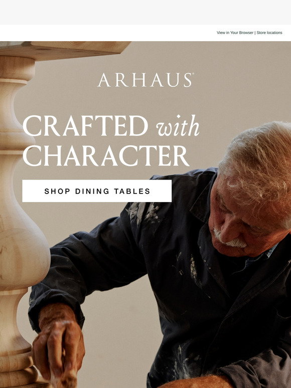 Arhaus: Dining Tables With a Rich Heritage | Milled
