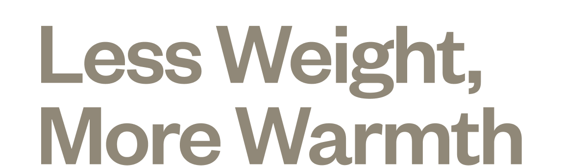 Patagonia: Less weight, more warmth | Milled