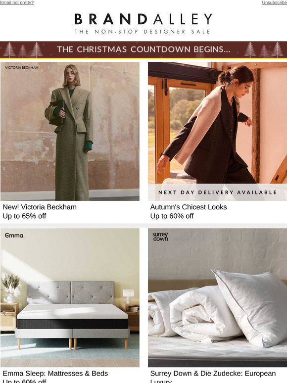 BrandAlley: Victoria Beckham, Emma, Hobbs London, The Great Sofa ...