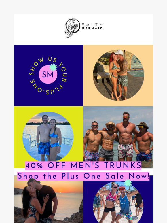 Salty Mermaid: 👀🚨 Trunk Alert: Your Plus-One’s New Favorite Swimwear ...