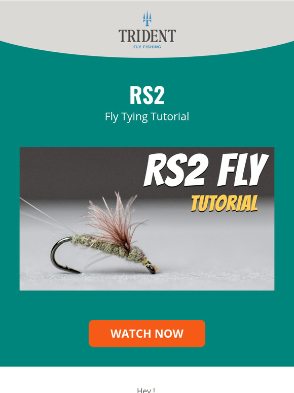 Trident Fly Fishing: How to Tie an RS2 Fly | Milled