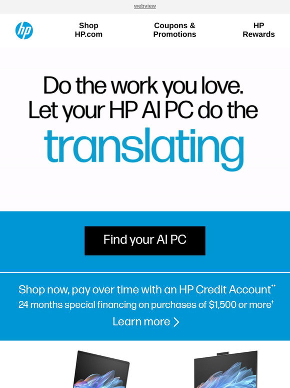 HP: Level up your tech setup with HP AI PCs | Milled
