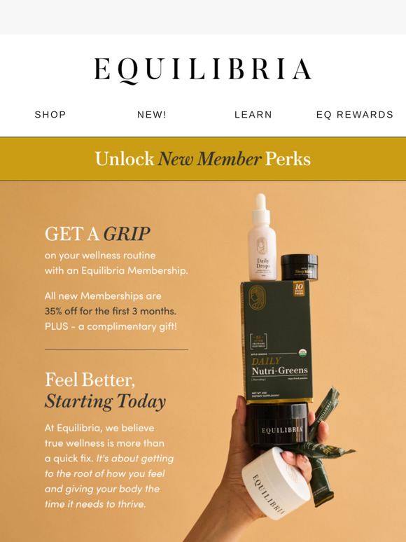 Equilibria: Wellness, Redefined. | Milled