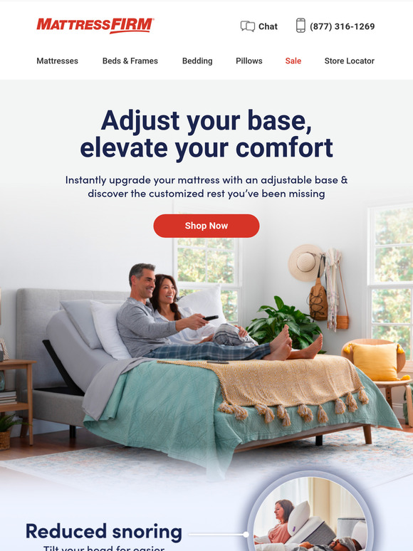 Mattress Firm: We’re offering you a free adjustable base for the ...