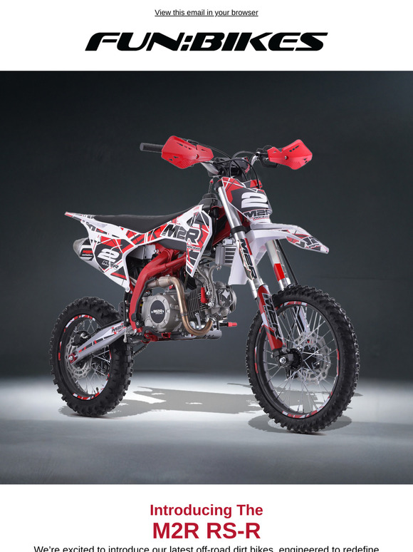 Fun Bikes: Introducing The New M2R RS-R Dirt Bikes! | Milled